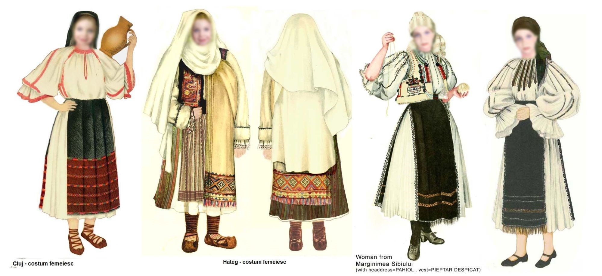 Portul popular românesc în Transilvania: croi, culori și ornamente