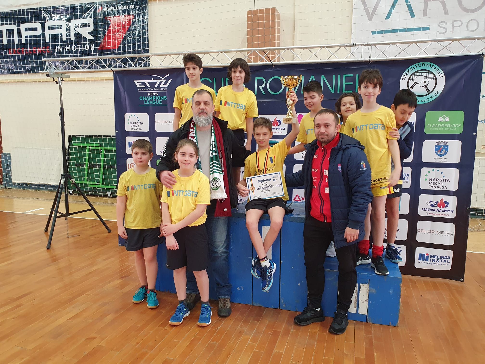 Sportivii clujeni au participat la Cupa Romaniei Junior III. Locul 1 a ...