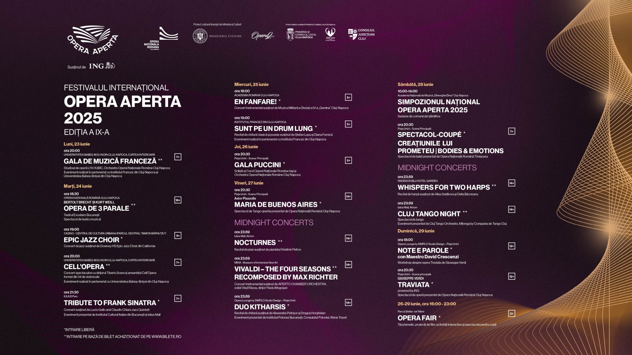 Începe Opera Aperta: spectacole în Piața Unirii și alte locații