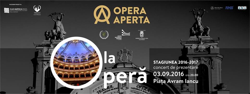 Opera Română din Cluj își redezvăluie cortina în aer liber