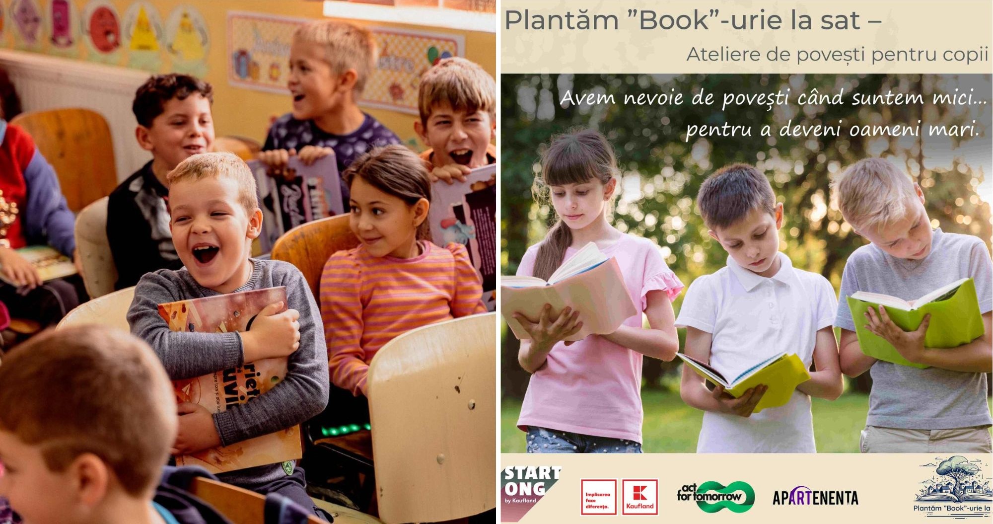 Plantăm ”Book”-urie la sat - un nou proiect lansat de Asociația Apartenența