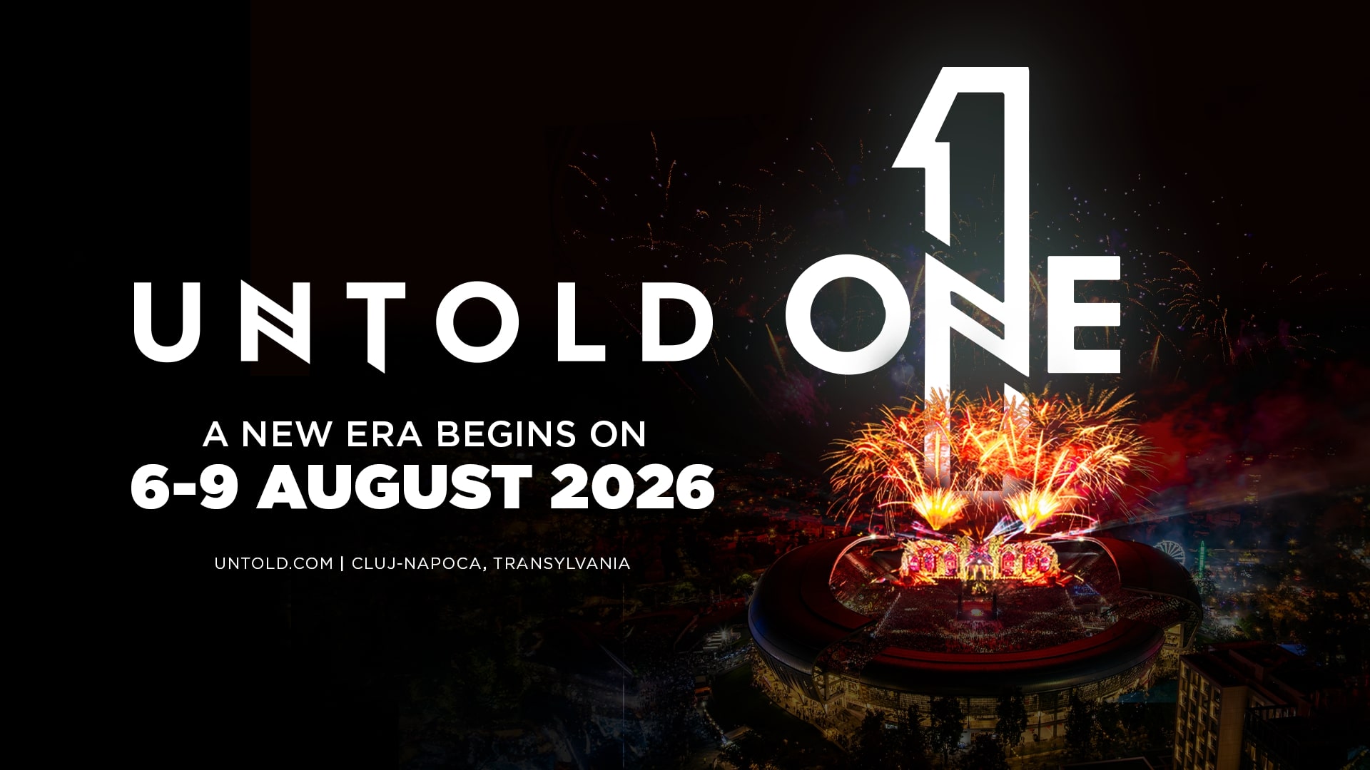 UNTOLD ONE 2026: Un nou capitol din istoria festivalului, între 6-9 ...