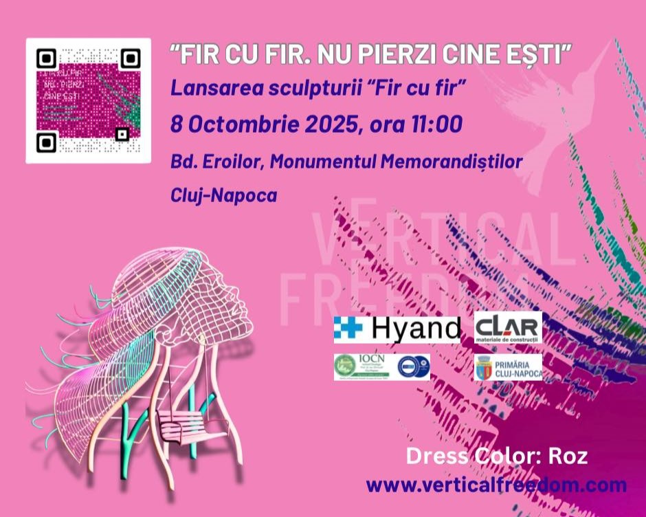 Sculptura interactivă „Fir cu fir”, simbol al speranței pentru femeile ...
