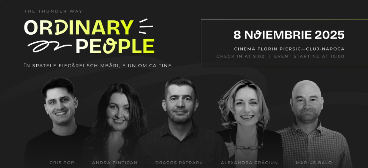 The Thunder Way – Ordinary People: oameni obișnuiți cu povești care ...