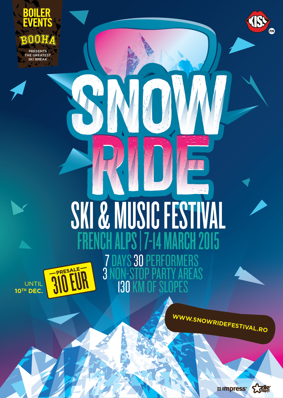 Electric Castle și Booha prezintă: Snowride Festival