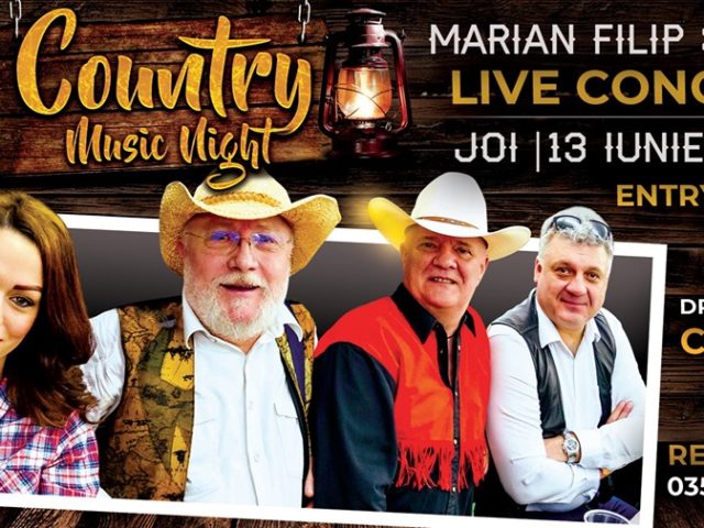Country Music Night with Marian Filip & Band - Oradea